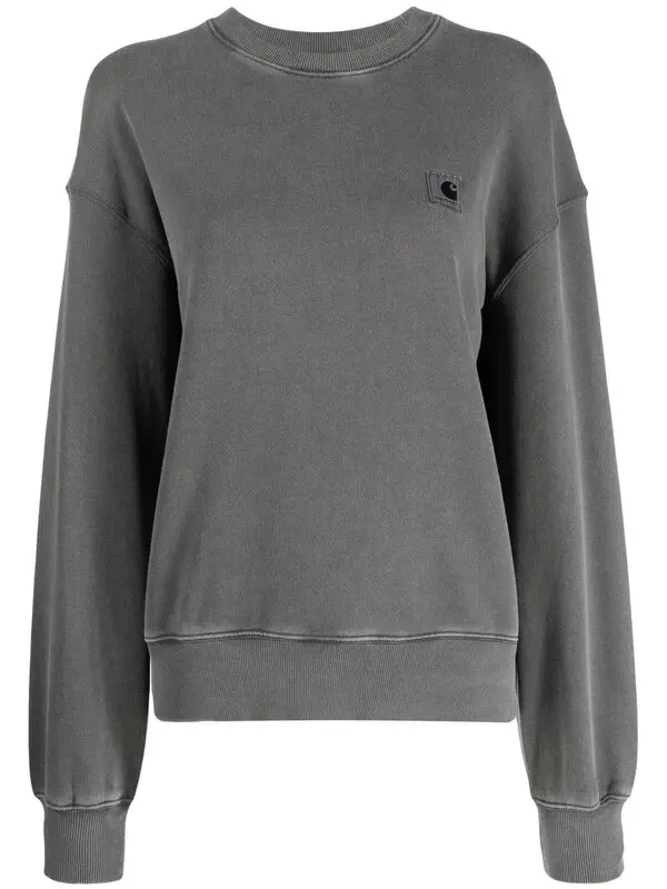 Carhartt Work In Progress Nelson Oversize Sweatshirt - Grey