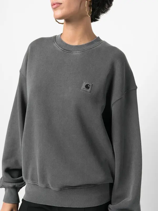 Carhartt Work In Progress Nelson Oversize Sweatshirt - Grey