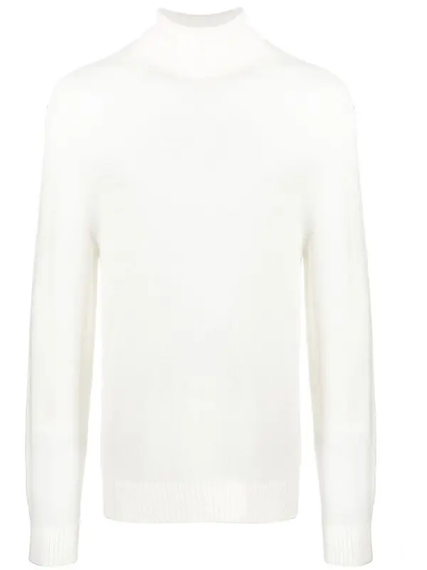 JIL SANDER Roll Neck Knitted Sweater