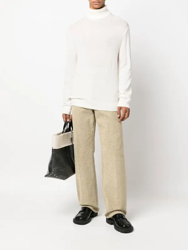 JIL SANDER Roll Neck Knitted Sweater
