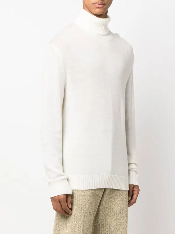 JIL SANDER Roll Neck Knitted Sweater