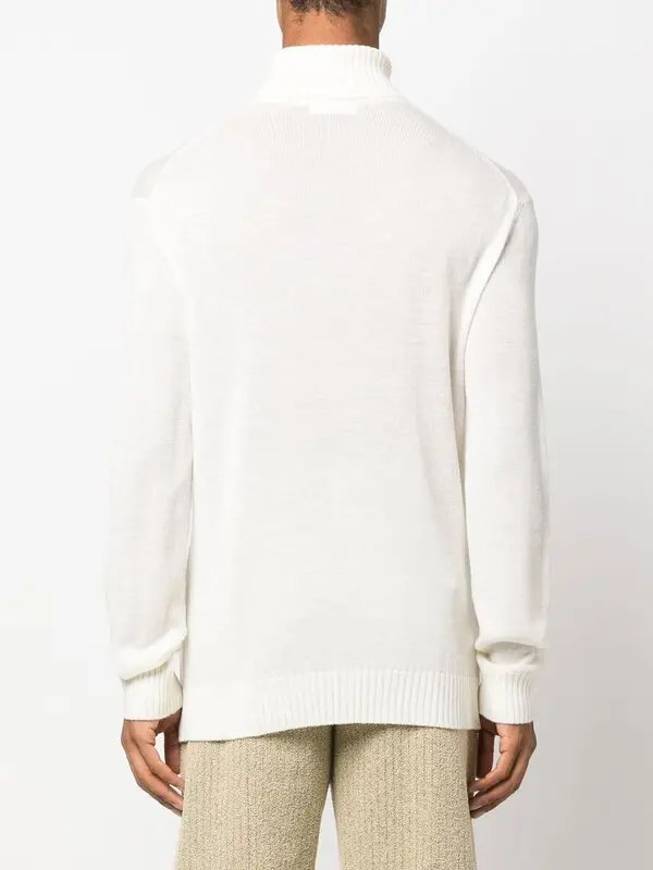 JIL SANDER Roll Neck Knitted Sweater