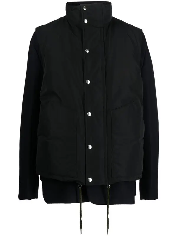 Sacai Double-layer Wool Jacket