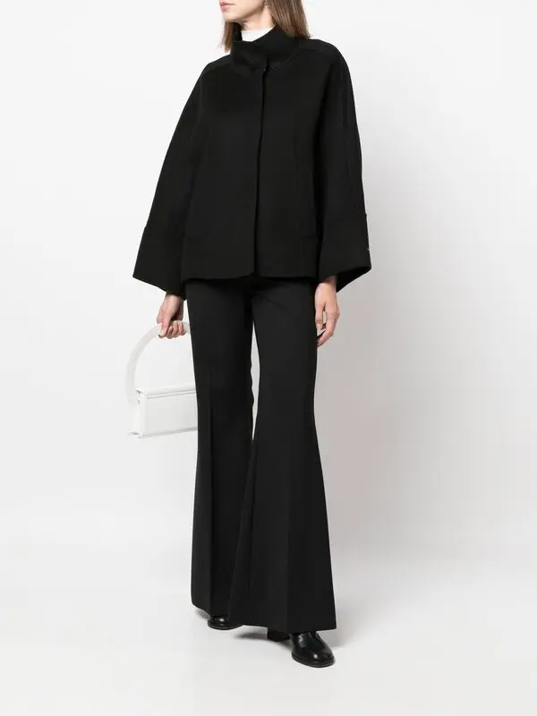 PALTO' Wool-blend Wide-sleeve Jacket