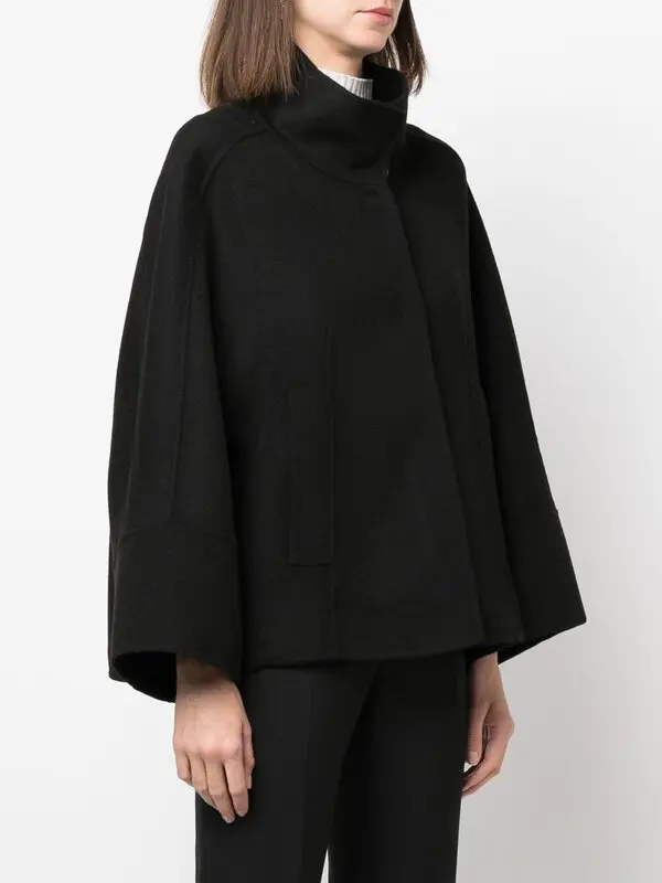PALTO' Wool-blend Wide-sleeve Jacket