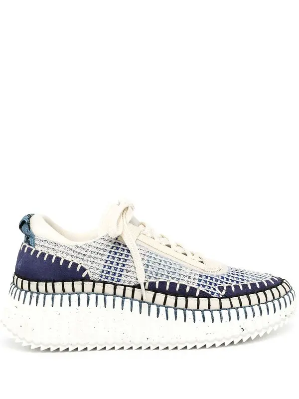 Chloé Nama Mesh Sneakers - White