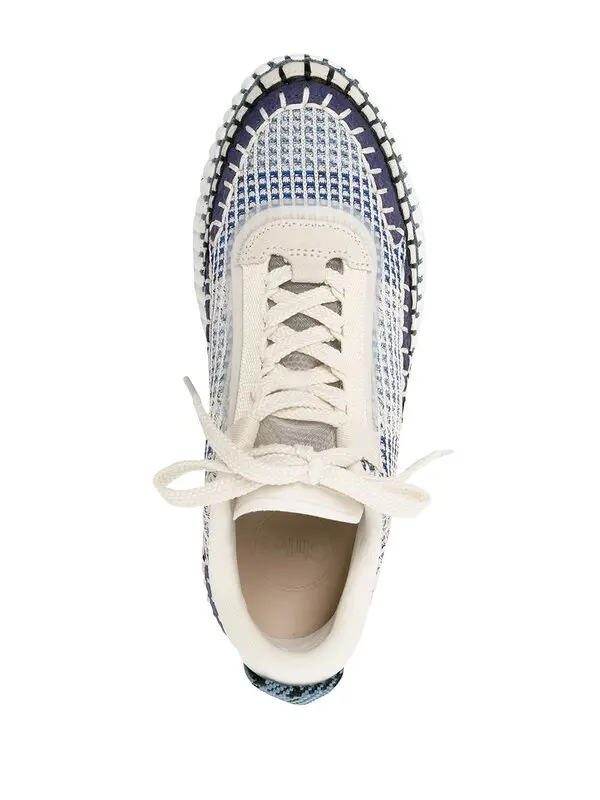 Chloé Nama Mesh Sneakers - White