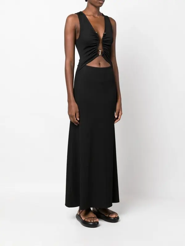 Christopher Esber Polar Orbit Cut-out Maxi Dress