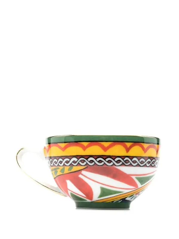 Dolce & Gabbana Archive-print Porcelain Tea Set
