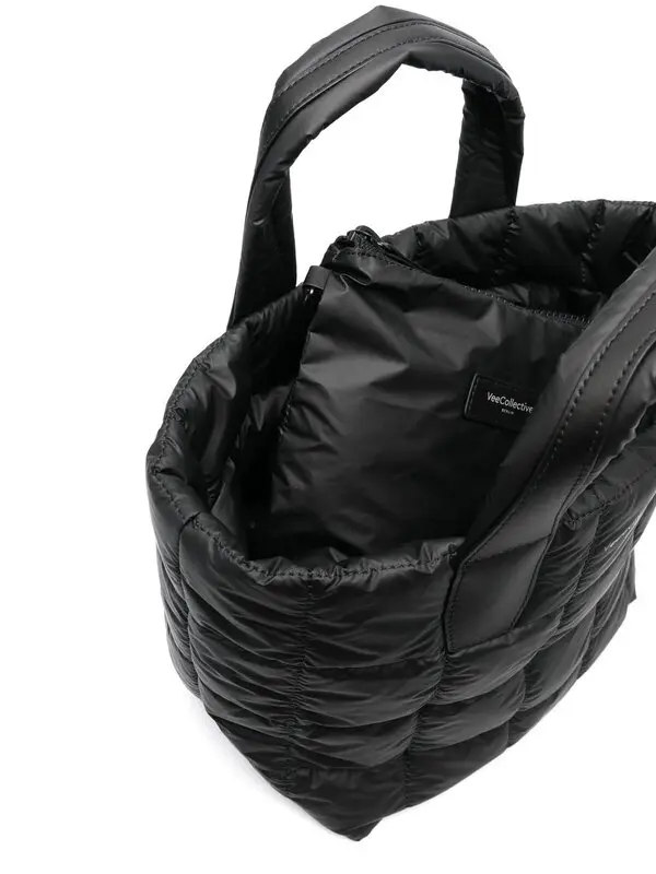 VEECOLLECTIVE Porter Shopper Small Tote - Black