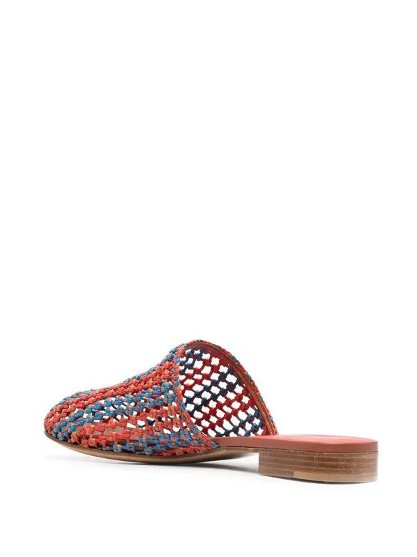 FERRAGAMO Ellas Mesh Flat Sandals