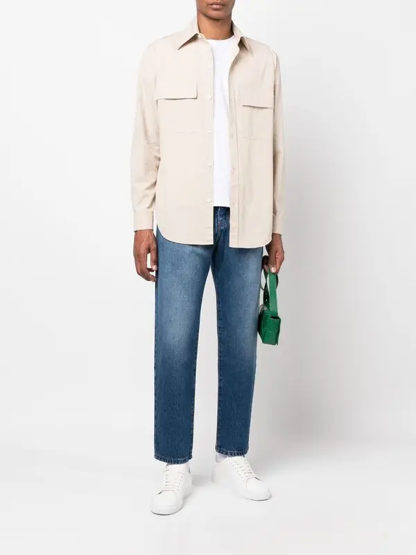 AMI Paris Straight Fit Denim Jeans