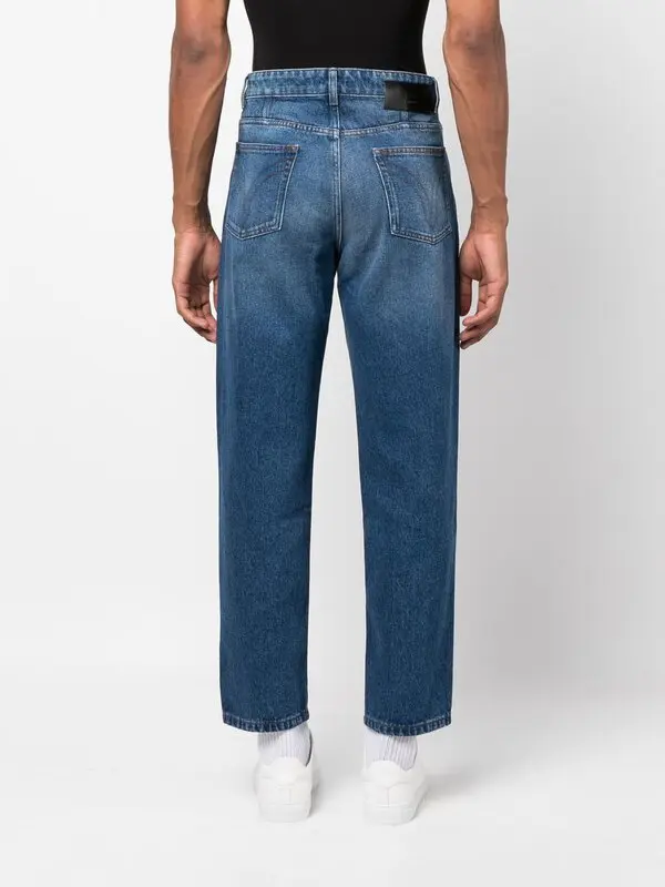 AMI Paris Straight Fit Denim Jeans