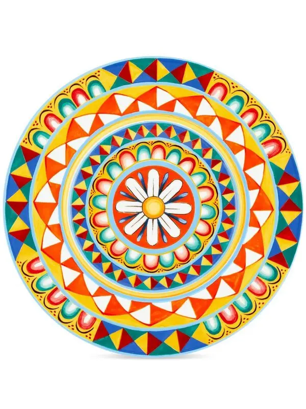 Dolce & Gabbana Porcelain Charger Plate - Blue