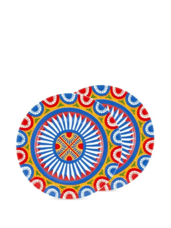 Dolce & Gabbana Carretto Sicilano Set-of-two Bread Plates
