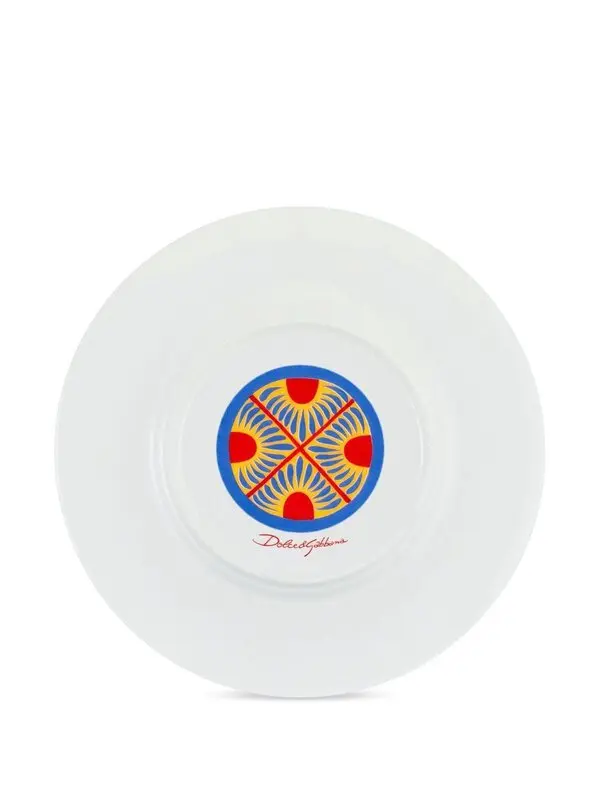 Dolce & Gabbana 2 Piece Fine Porcelain Dinner Place Set