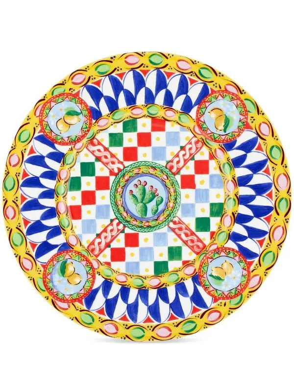 Dolce & Gabbana Porcelain Charger Plate - White