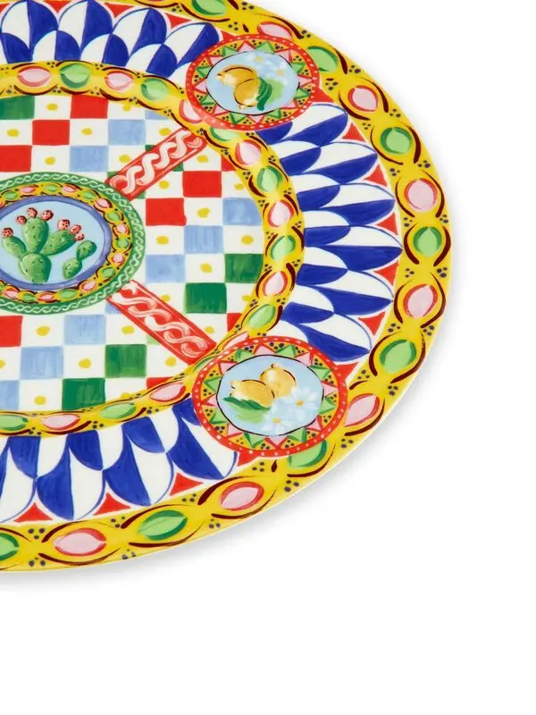 Dolce & Gabbana Porcelain Charger Plate
