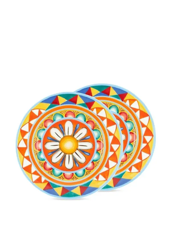 Dolce & Gabbana Carretto Sicilano Set-of-two Bread Plates