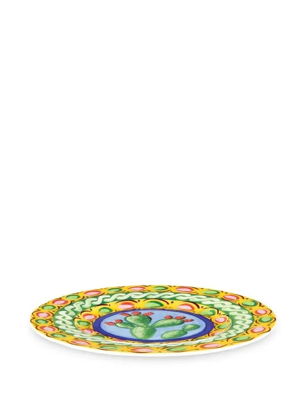 Dolce & Gabbana Carretto Sicilano Set-of-two Bread Plates - Green