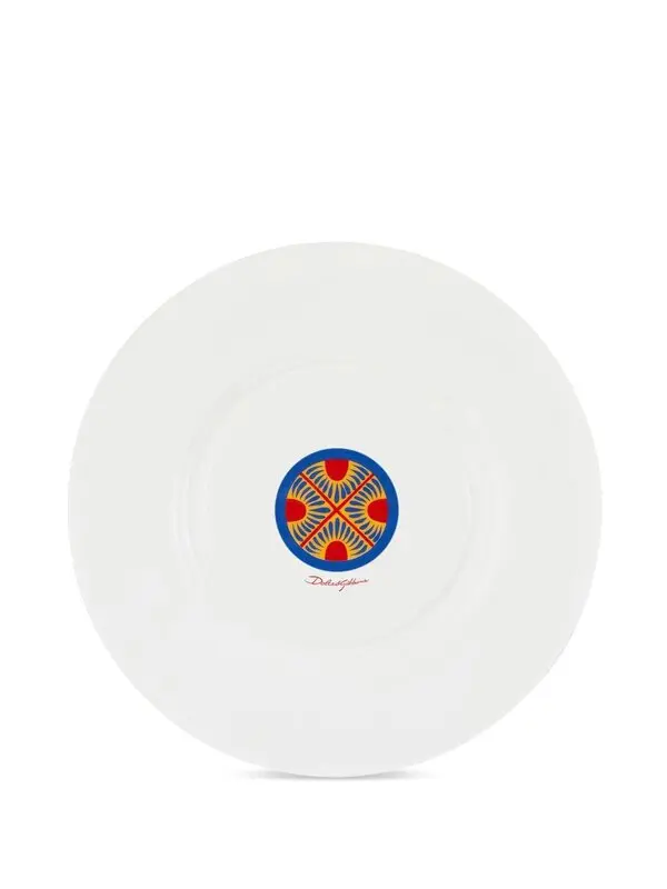 Dolce & Gabbana Porcelain Charger Plate - Blue