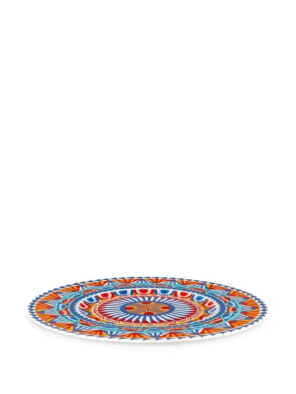 Dolce & Gabbana Porcelain Charger Plate - Blue