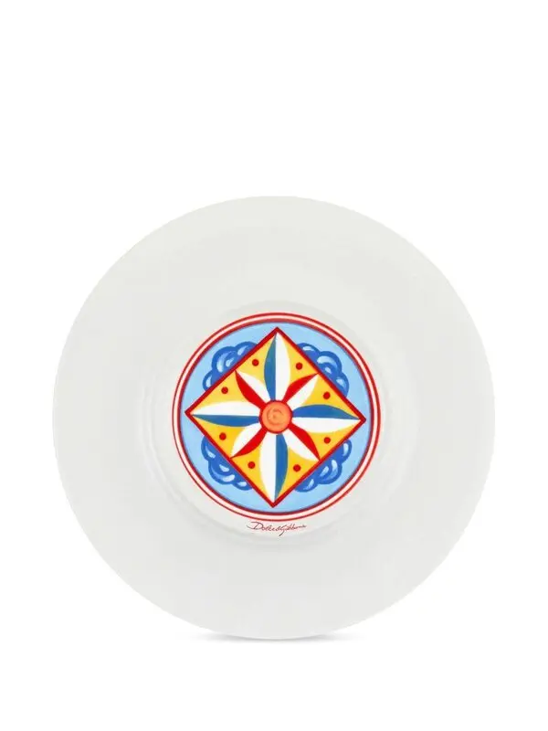 Dolce & Gabbana 2 Set Fine Porcelain Dessert Plates
