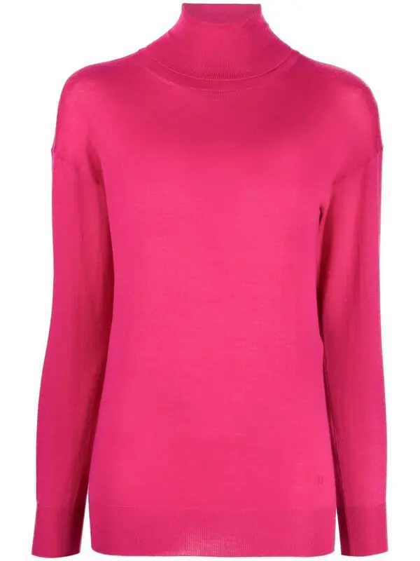 TOM FORD High-neck Fine Knit Top - Pink