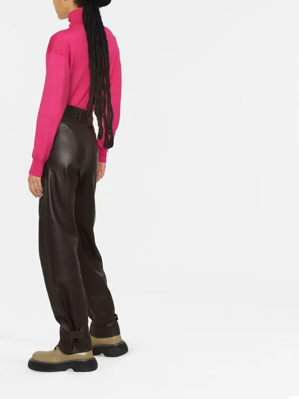 TOM FORD High-neck Fine Knit Top - Pink
