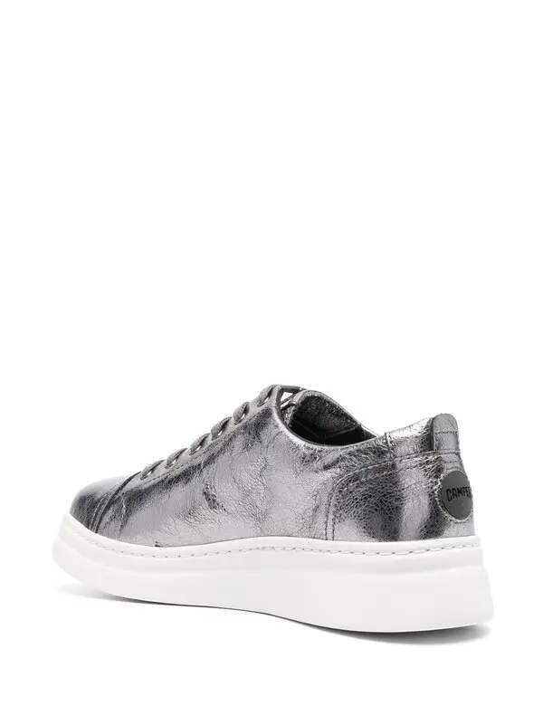 Camper Metallic Lace-up Low-top Sneakers - Grey