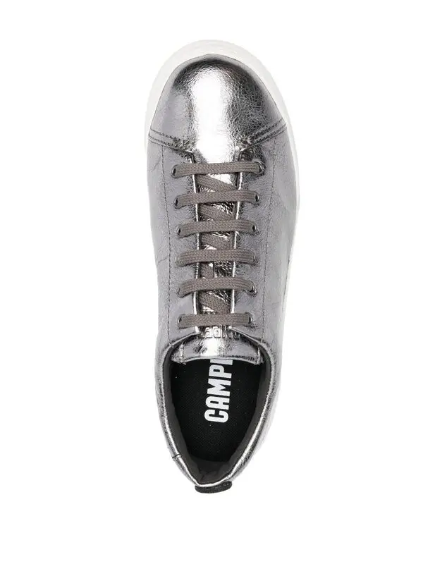 Camper Metallic Lace-up Low-top Sneakers - Grey