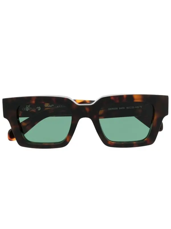 Off-White Square-frame Sunglasses - Brown