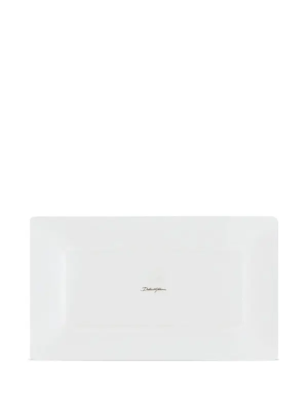 Dolce & Gabbana Leopard-print Porcelain Ash-tray