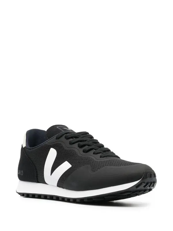 VEJA Panelled Low-top Sneakers - Black