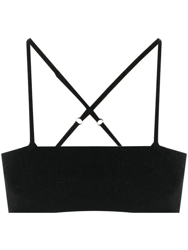 Cashmere In Love Babett Cashmere Bralette - Black