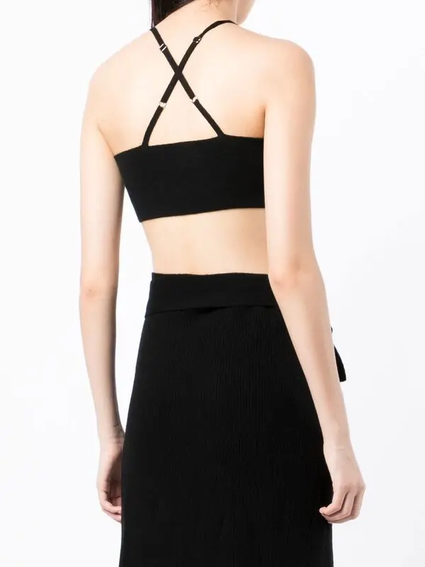 Cashmere In Love Babett Cashmere Bralette - Black