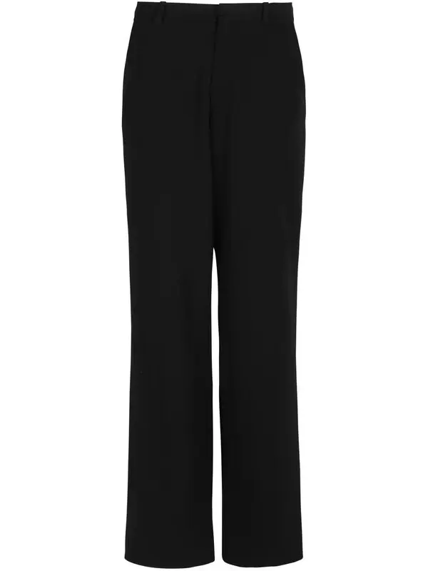 Balmain Tailored Wool Trousers - Black