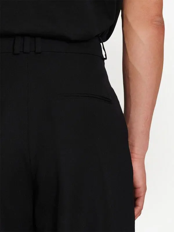 Balmain Tailored Wool Trousers - Black