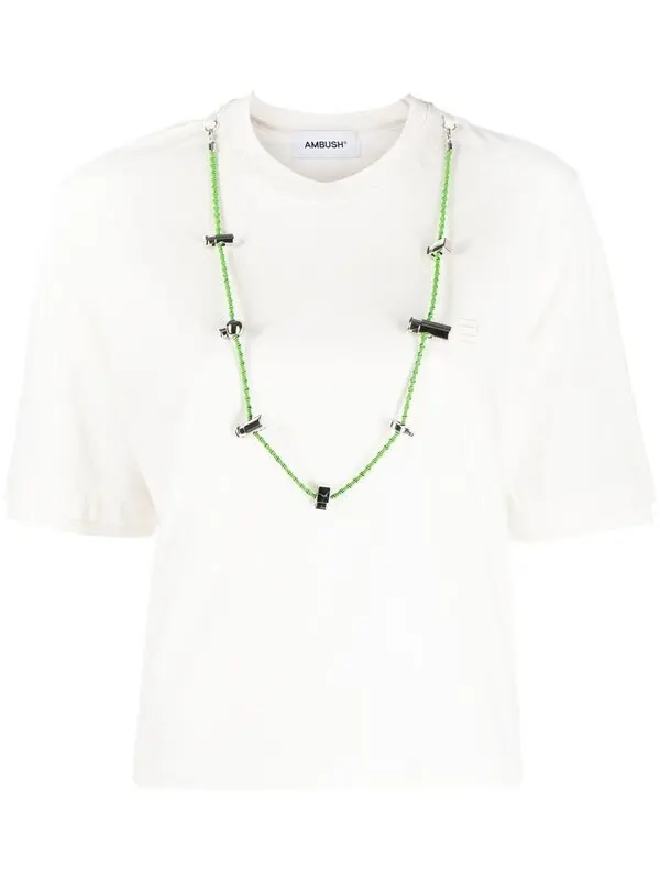 AMBUSH Stoppers Boxy T-shirt - White
