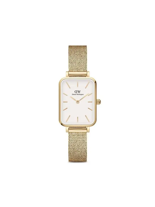 DANIEL WELLINGTON Quadro Pressed Evergold 20x26mm - White