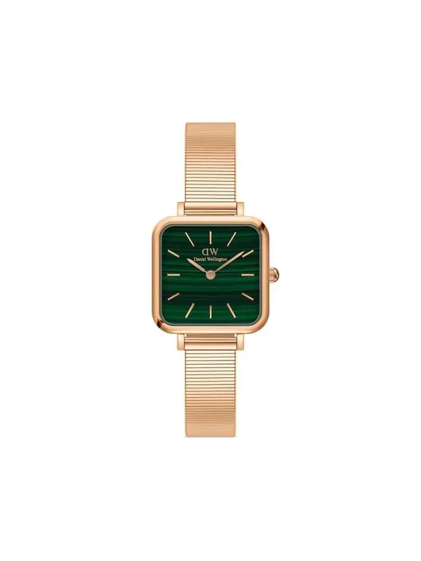 DANIEL WELLINGTON Metallic Quadro Studio Watch - Green