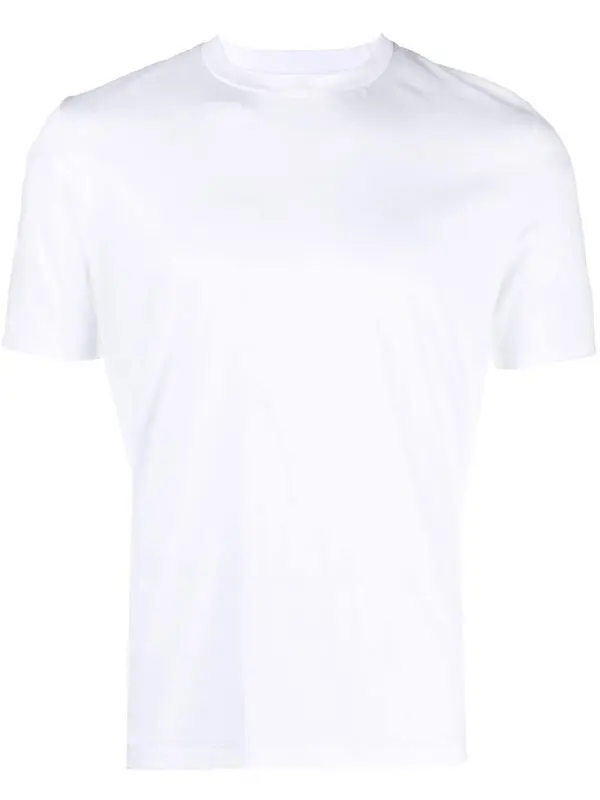 Zimmerli Crew-neck Cotton T-shirt - White