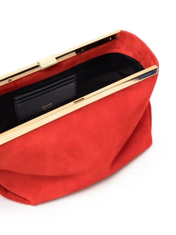 Khaite Aimee Clasp Clutch Bag