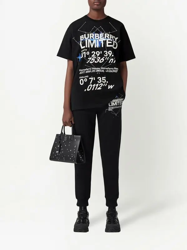 Burberry Logo-print Cotton Track Pants