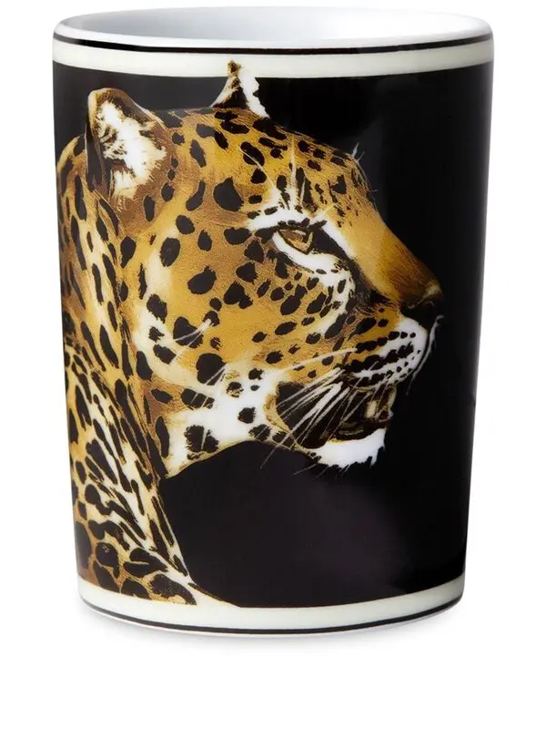 Dolce & Gabbana Leopardo-print Porcelain Glass
