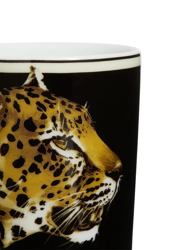 Dolce & Gabbana Leopardo-print Porcelain Glass
