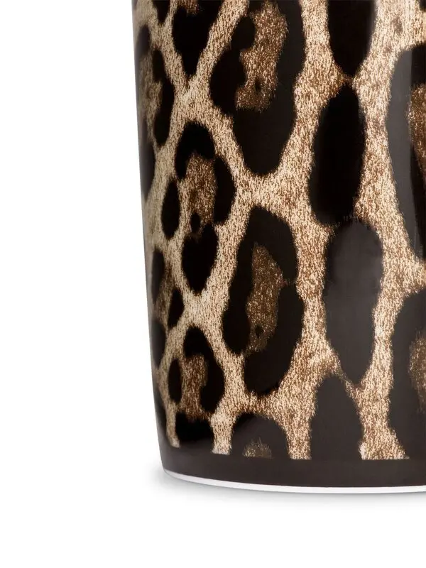 Dolce & Gabbana Leopard-print Porcelain Cup