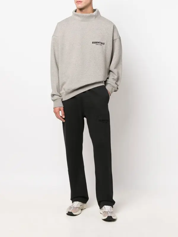 Fear Of God Funnel Neck Sweatshirt With Logo Detail