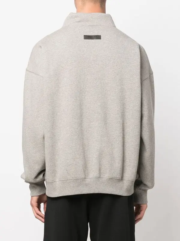 Fear Of God Funnel Neck Sweatshirt With Logo Detail