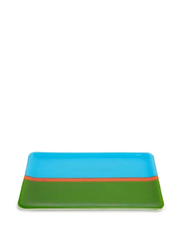 LES-OTTOMANS Murano Colour-block Tray